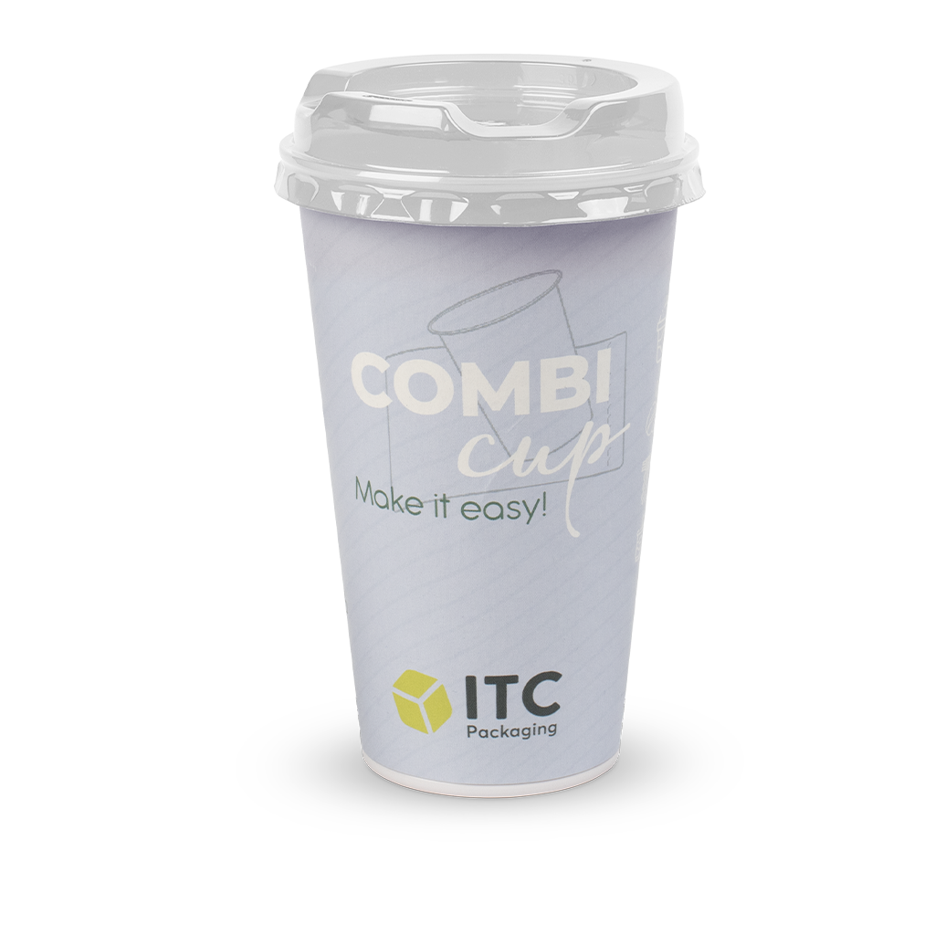 CombiCup Thermoformed cups with cardboard wrap - ITC Packaging